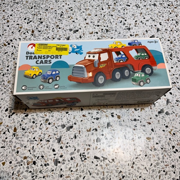 unbranded | Toys | New Double Decker Transport Cars Toy Set Red | Poshmark